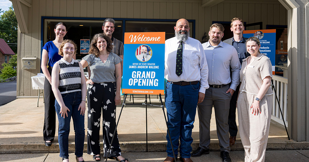 Senator Malone Hosts Grand Opening of District Office in Lititz - State ...